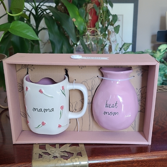 Rae Dunn | Dining | Rae Dunn Mama Mug Vase Set | Poshmark
